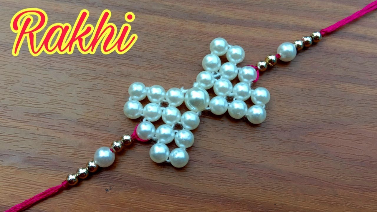 How To Make Rakhi//At Home//Home Made Rakhi// Useful & Easy - YouTube