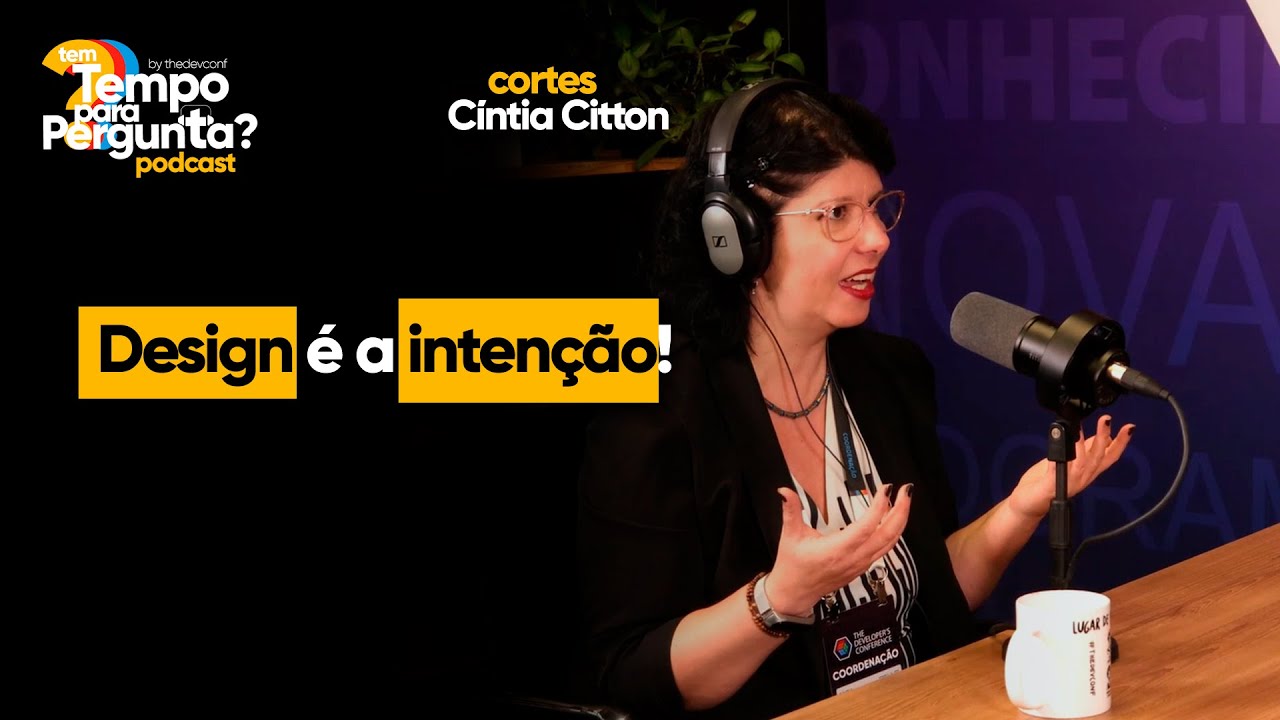 Design é a intenção - Cíntia Citton - YouTube
