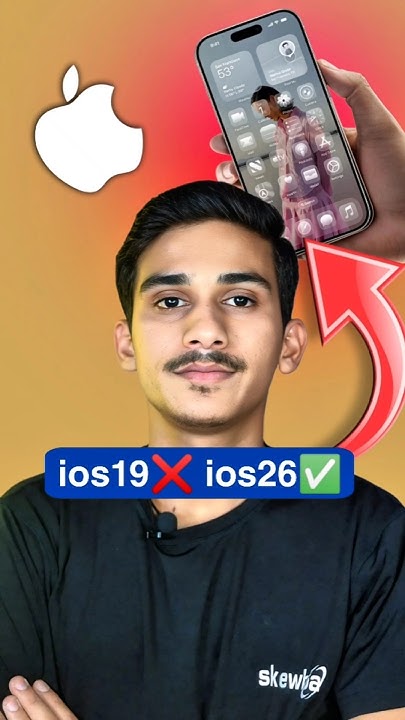 iOS 19 ios 26 lol 😂 @namah_tech @YouTube #short #youtubeshorts - YouTube