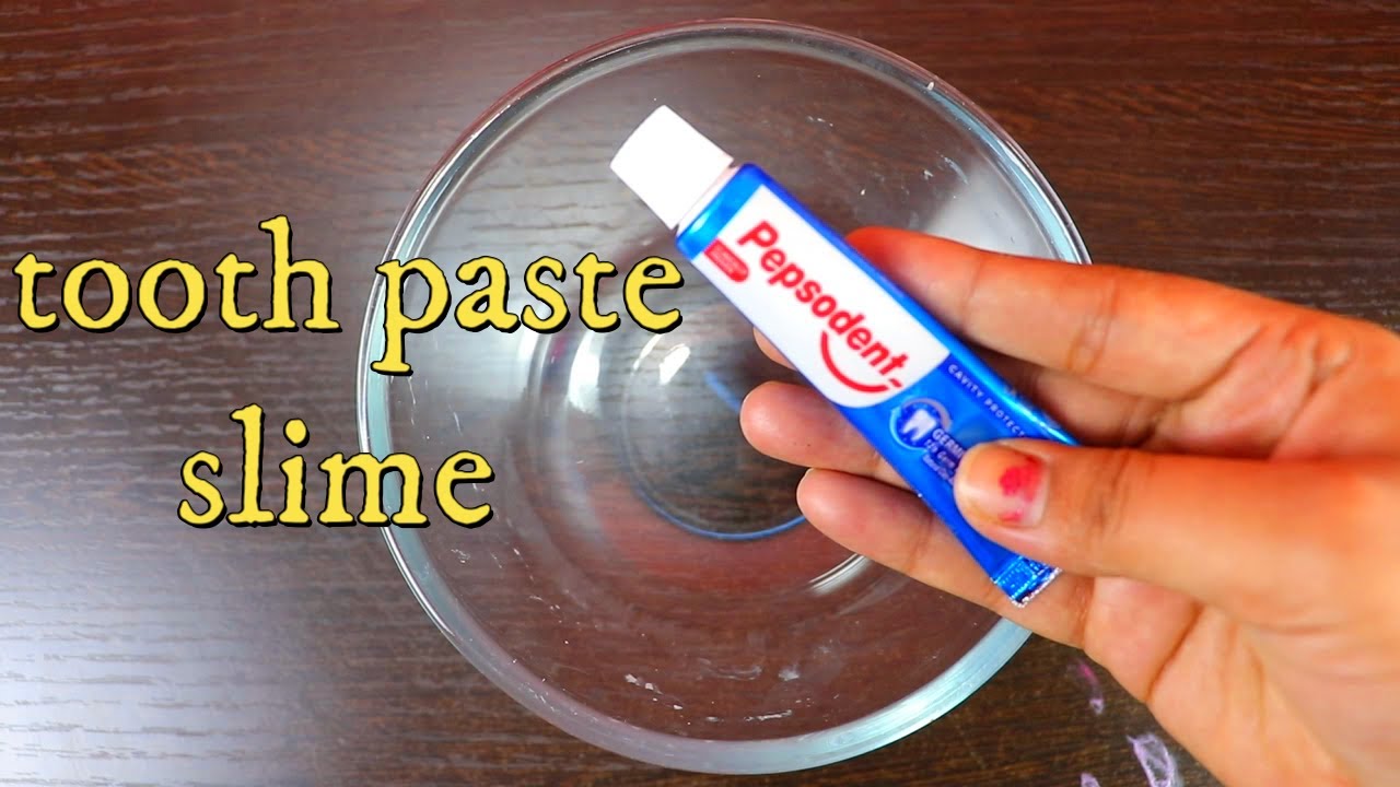 TOOTH PASTE SLIME | JELLY SLIME MIXING | SATISFYING SLIME VIDEO - YouTube