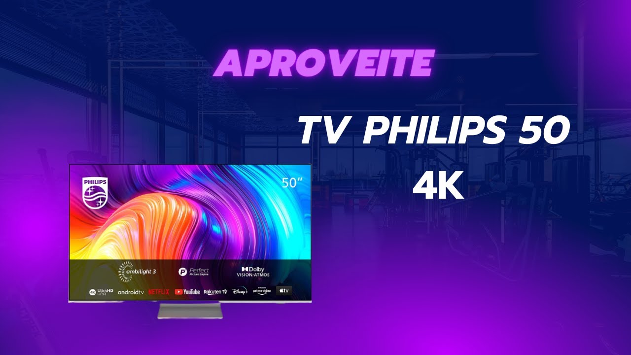 Philips 50 PUS8807/12 The One, Android TV LED 4K UHD - YouTube