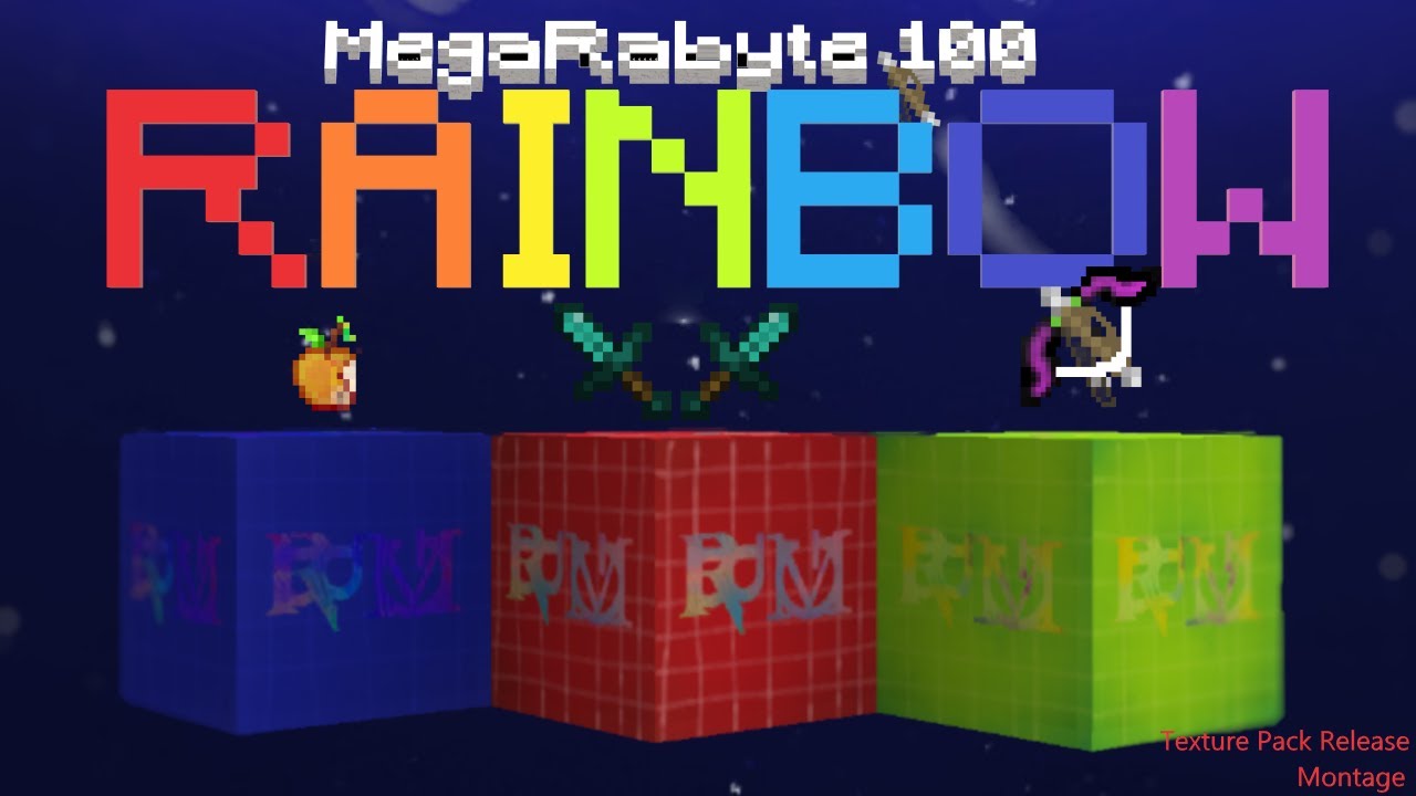 Mega RAINBOW 100 Pack Release! - YouTube