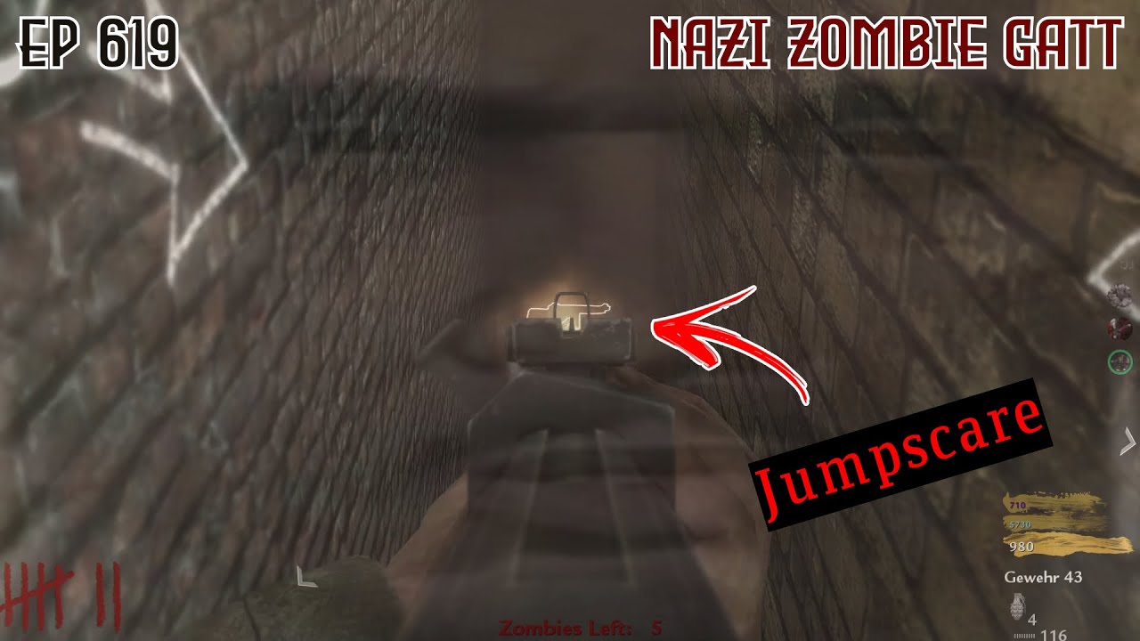 Nazi Zombie Gatt - SÉRIE COD WAW CZ#619 - YouTube