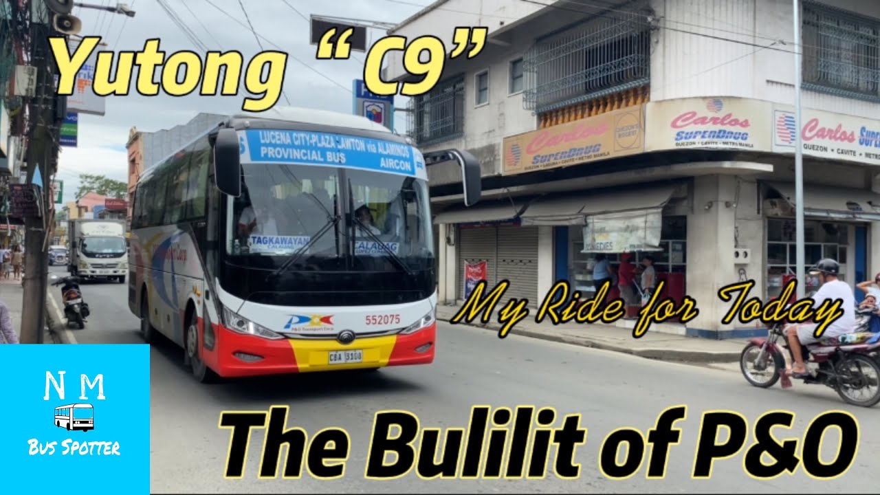Busspotting Onboard Riding the Yutong “C9” of P&O Transportation #yutongbus #fypシ #travelph # ...