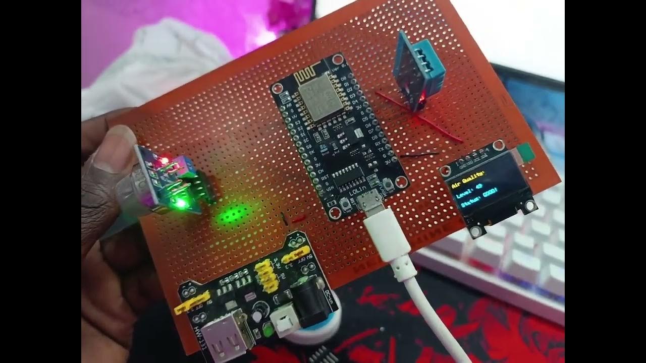 IoT Weather Monitoring System-Esp8266 and ThinkSpeak. - YouTube