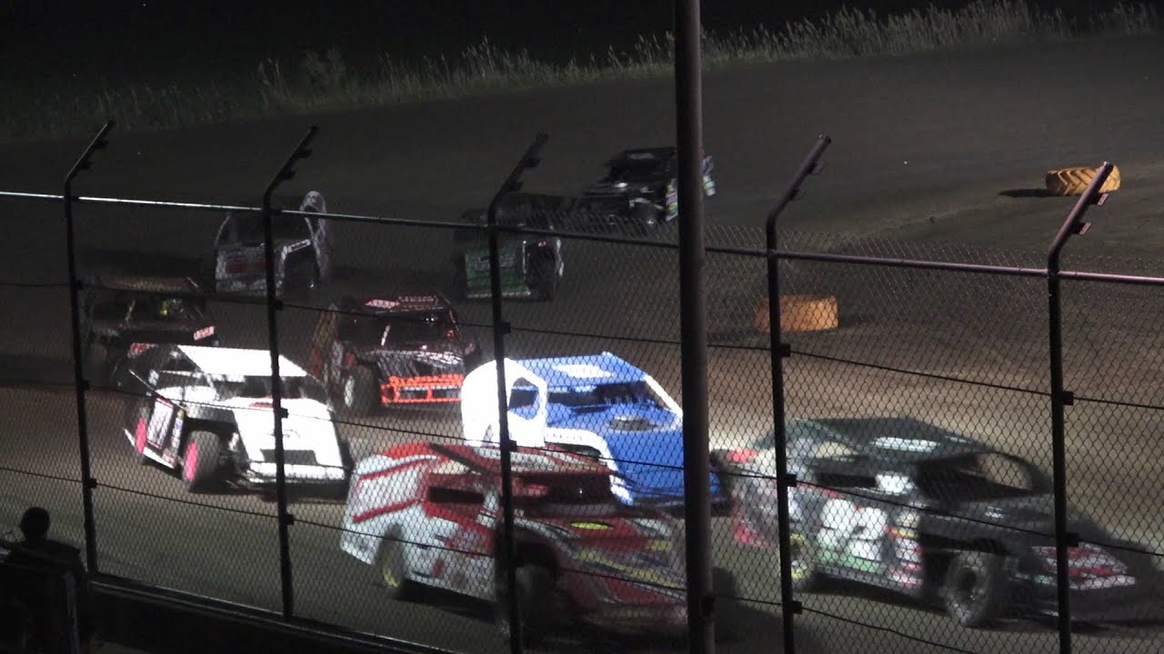 I.M.C.A. Feature Race at Silver Bullet Speedway, Michigan, on 06-27 ...