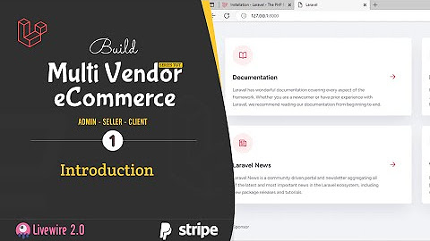 Build Laravel 10 Multi Vendor ECommerce project - Step by Step tutorial - YouTube