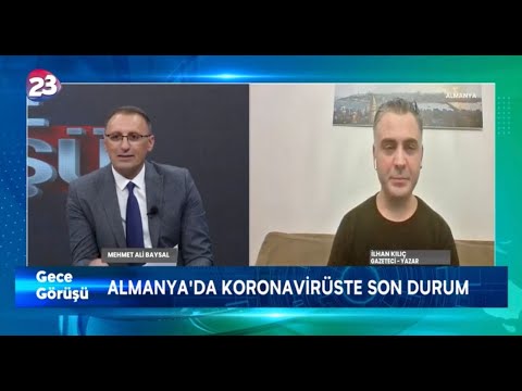 İlhan kılıç Kanal 23 Televizyonuna Almanya Gündemini anlattı (20.04.2021)