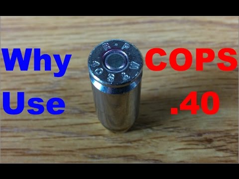 Why COPS use .40: Q & A With a Cop - YouTube