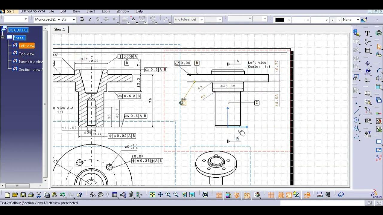 GHI DUNG SAI TRONG CATIA - YouTube
