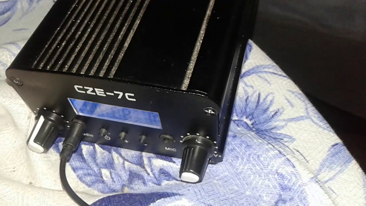 Transmissor cze-7c 7w avaliação - YouTube