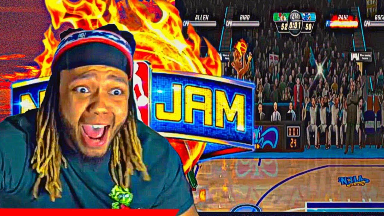 Larry is TOO OP…. NBA Jam Pt. 3 - YouTube