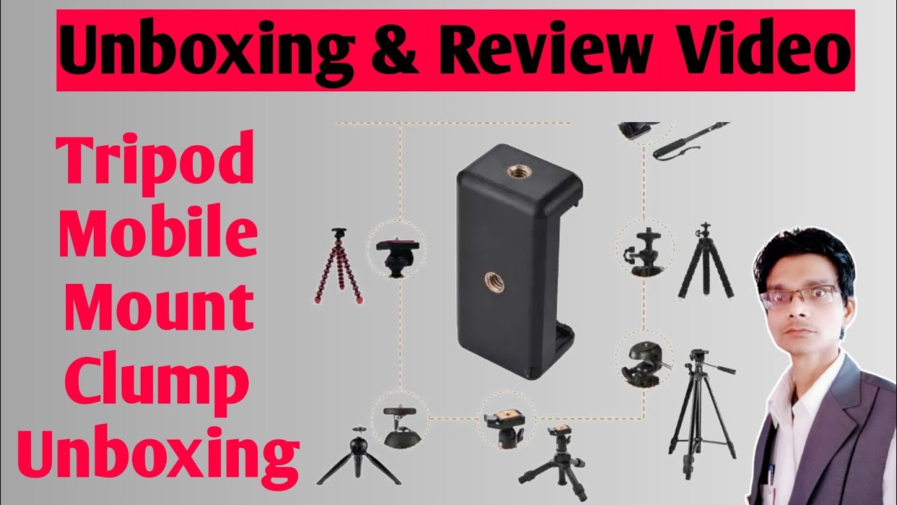 Best Trypod Mobile Mount Clump Unboxing #19 Unboxing & Review Video ...