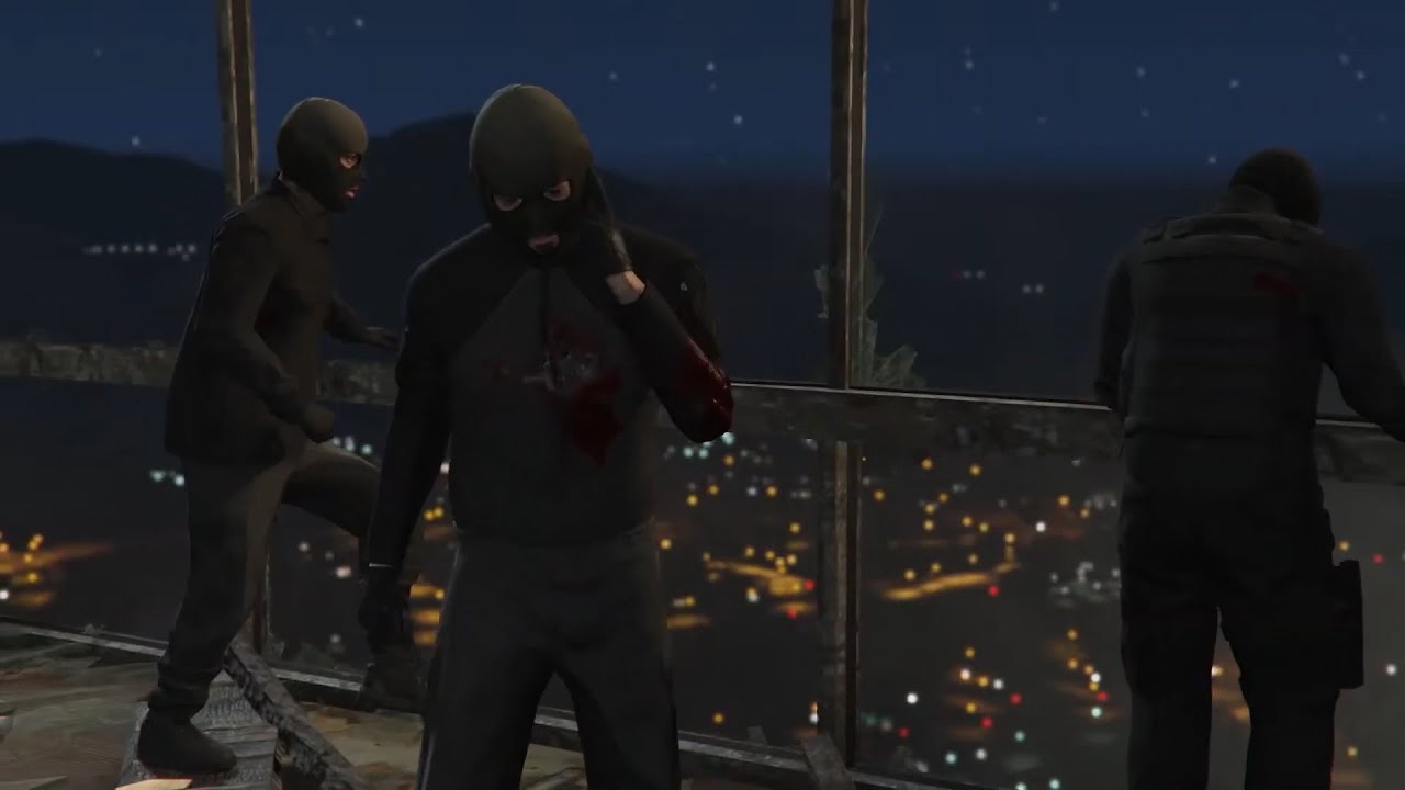 We break into the FIB headquarters! (Grand Theft Auto V: Story Mode ...