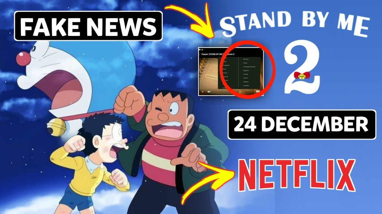 DORAEMON NEW MOVIE ON NETFLIX CONFIRMED ! ON 24 DECEMBER | - YouTube