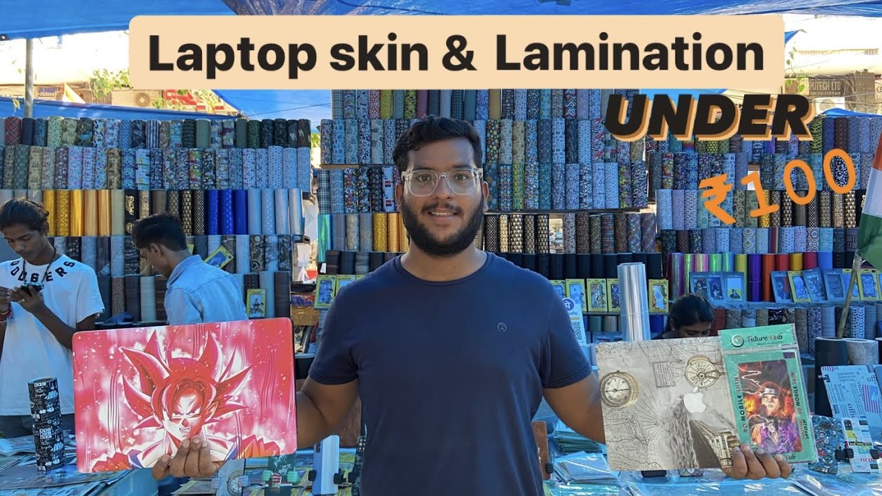 Best Laptop 💻 skin & lamination in Nehru place computer market under ...