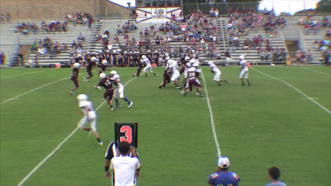 JH 8th Grade Tide Haven Tigers VS East Bernard 2017!!! - YouTube