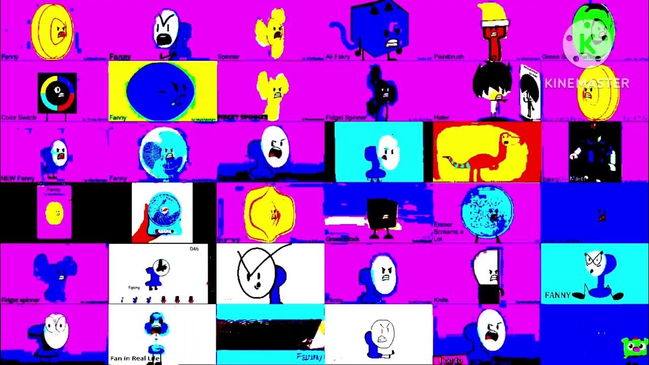 BFDI Auditions But With 36 Other Animations in G Major 6 - YouTube