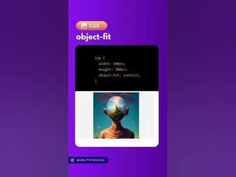 CSS Object -fit#code #css #programminglanguage #programming #css3 #css3code #csshovereffect ...