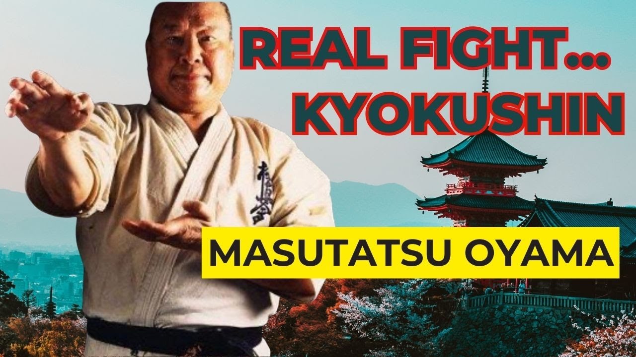 Sosai Masutatsu Oyama, Kyokushin real fight #karate #shinkyokushin # ...