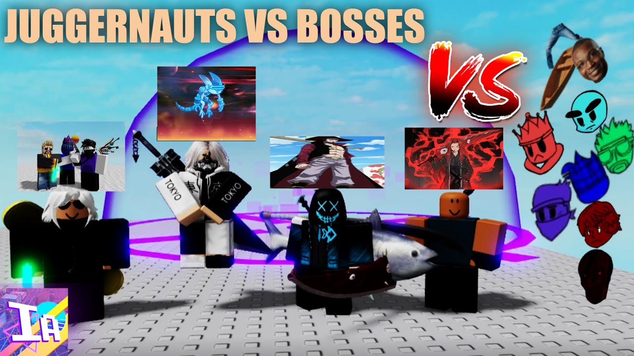 Juggernauts vs Bosses | Item Asylum Roblox - YouTube