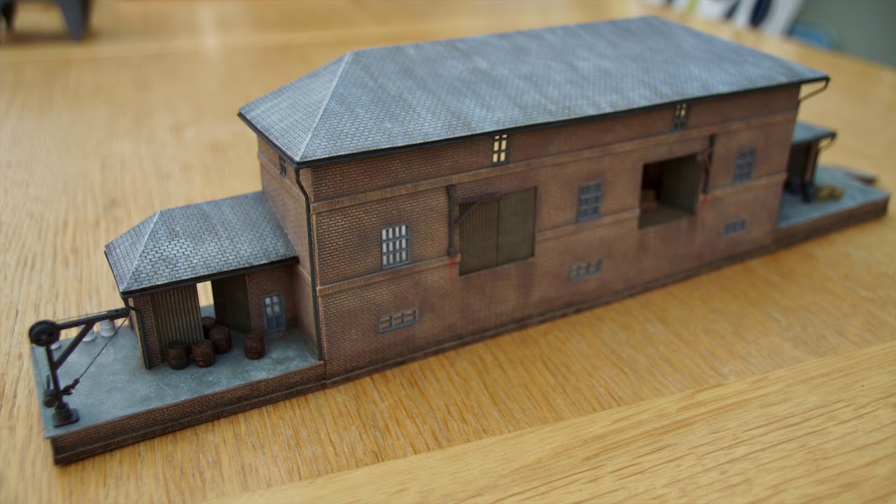 Lyallcombe Quay part 3, a micro model railway in N Gauge - YouTube