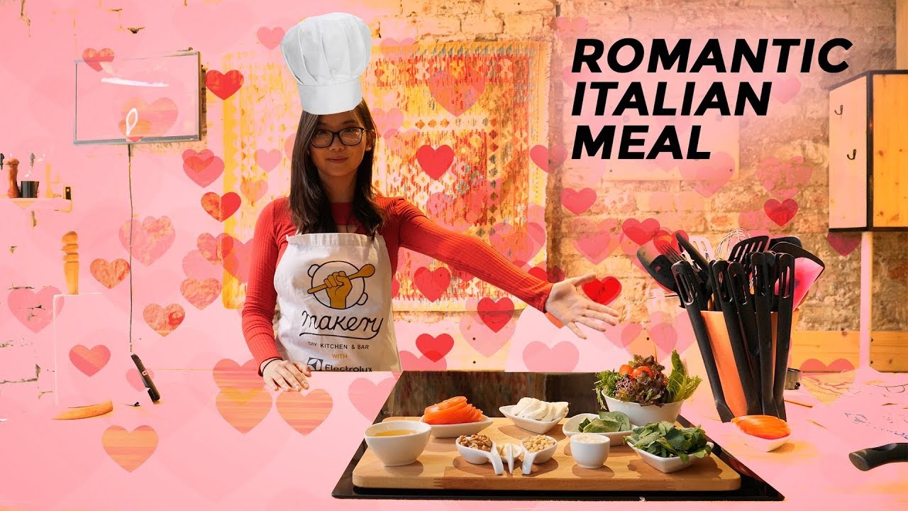 How to make a romantic Italian dinner for your girlfriend - YouTube