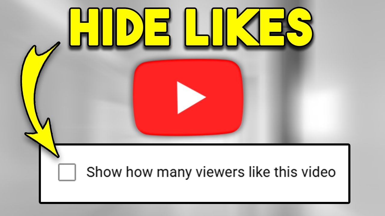 How to Hide Likes on Youtube - Easy Guide - YouTube