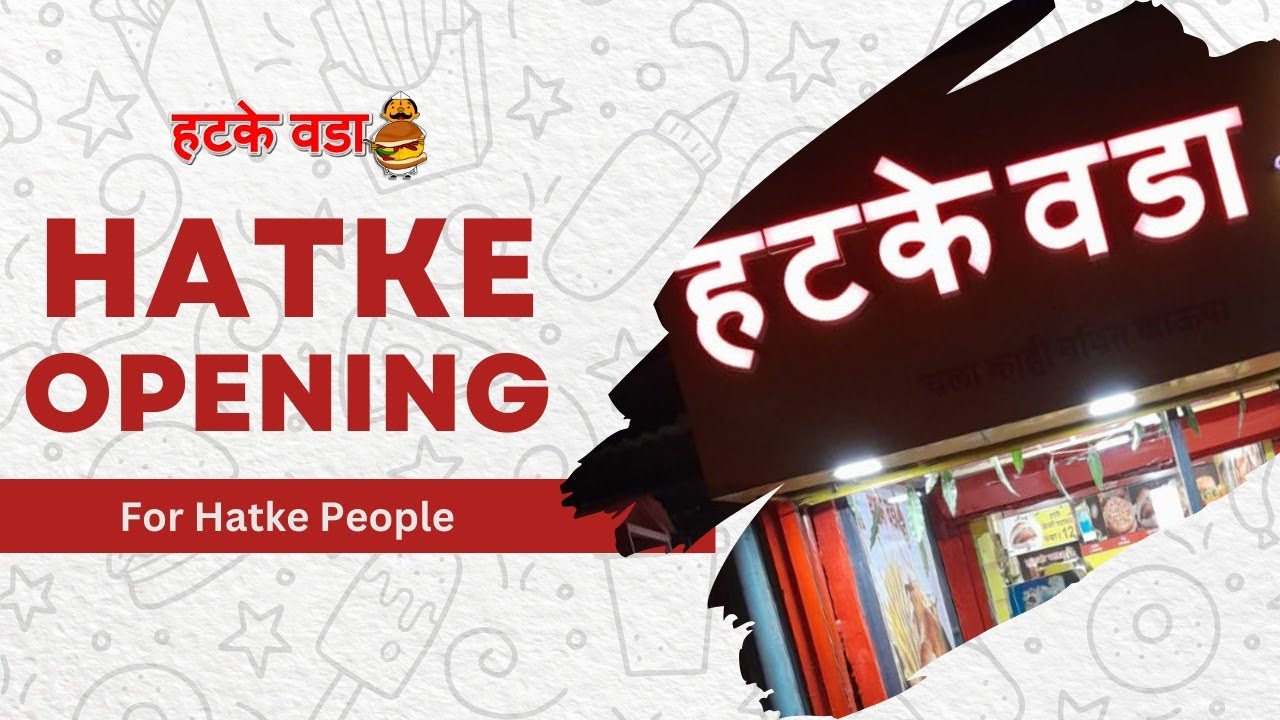 Hatke Vada Hatke Taste | New Opening In Shirwal😊 - YouTube
