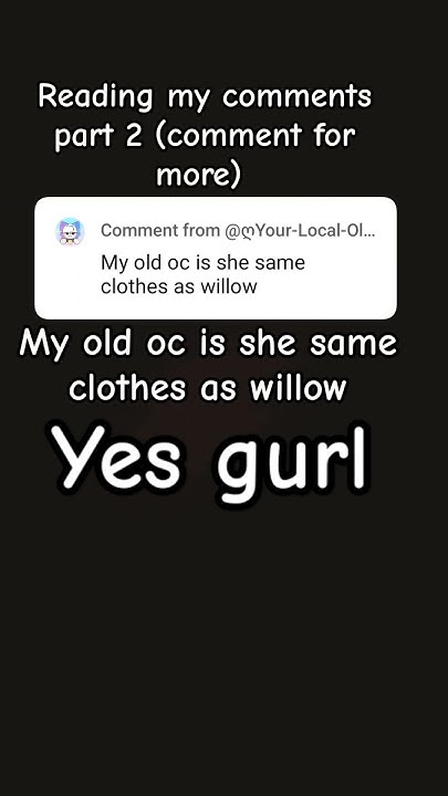 comment part 2 - YouTube