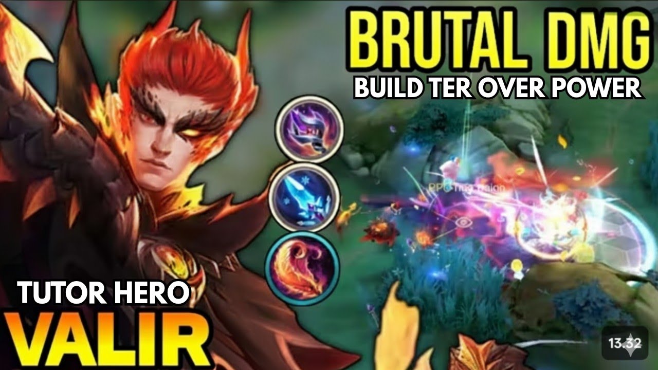 VALIR DAMAGE SAKIT + SUPER SLOW! MUSUH GAK BISA GERAK! 🔥🔥 Build ...