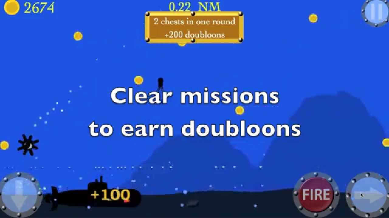 Submarine game "Deep sea: Subfighter ( Android & IOS ) - YouTube