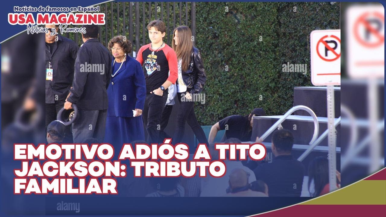 Homenaje en el Funeral de Tito Jackson: Familia Jackson despide a una ...