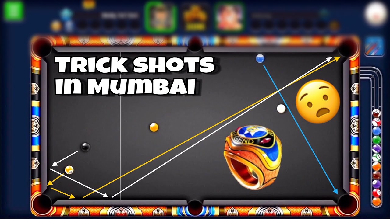 8 Ball Pool - Road To All Rings [Part 1] | Mumbai Ring + Amazing Trick ...