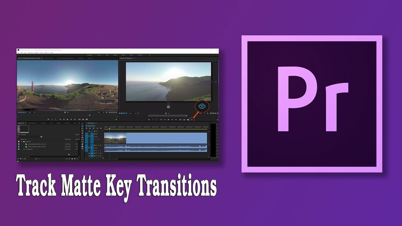 Kỹ thuật truyền hình: Track Matte Key Transition - YouTube