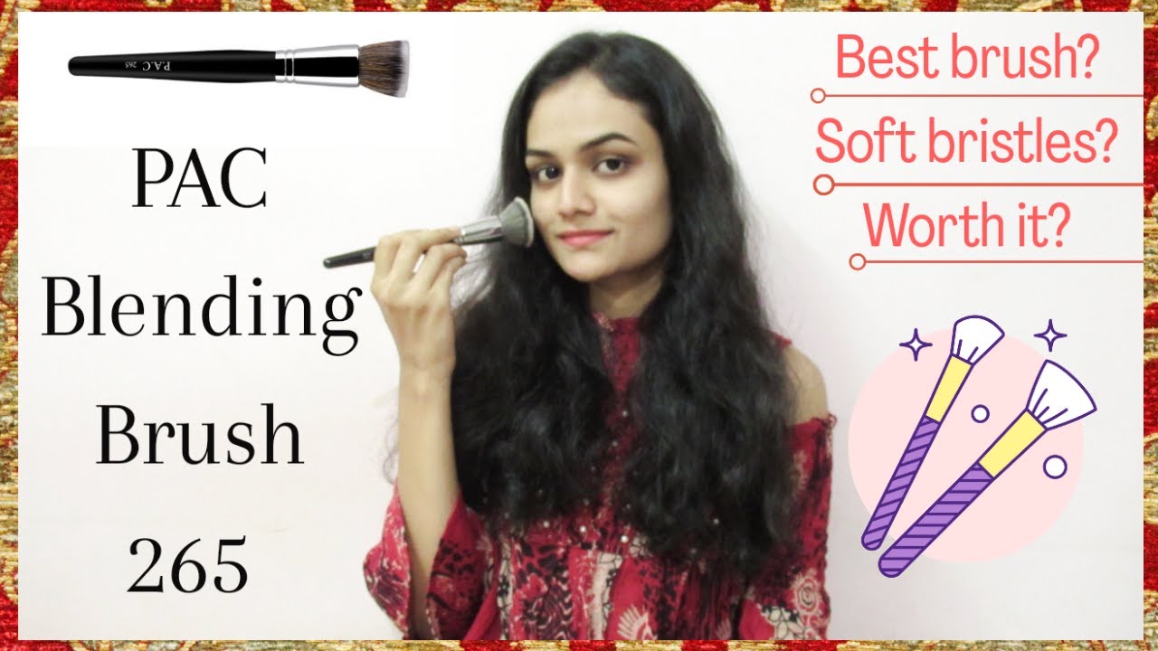 Pac Foundation Brush 265 Review| Pac Brush Review | Beauty Studio - YouTube