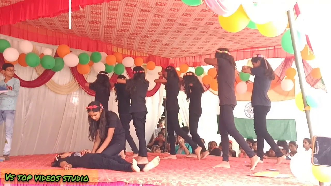 Mobile theme dance..!!programme on independence day!! - YouTube