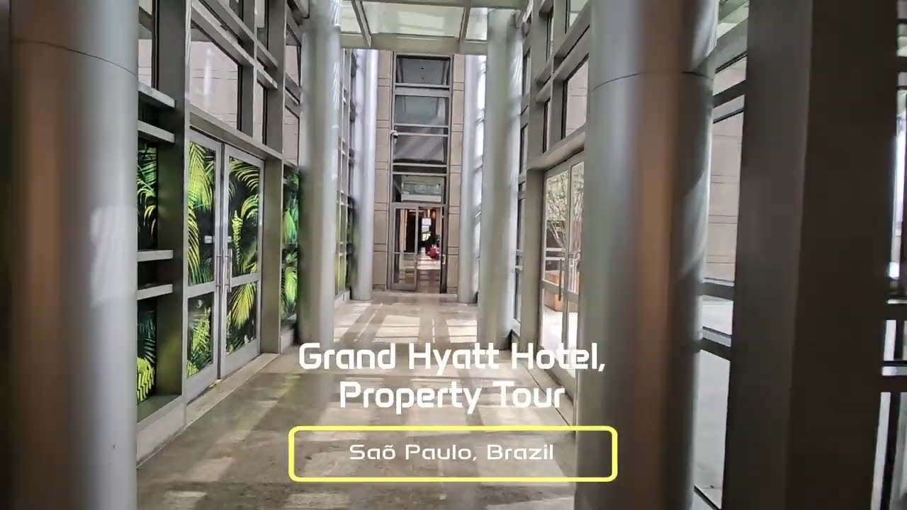 Exploring The Luxurious Grand Hyatt Hotel In São Paulo, Brazil! - YouTube
