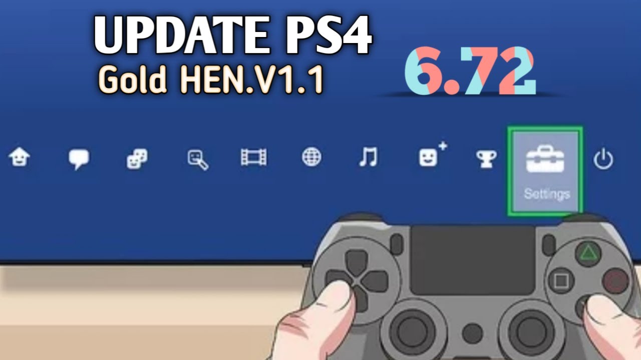 PS4 Hen Update 6.72 Most stable by karo - YouTube