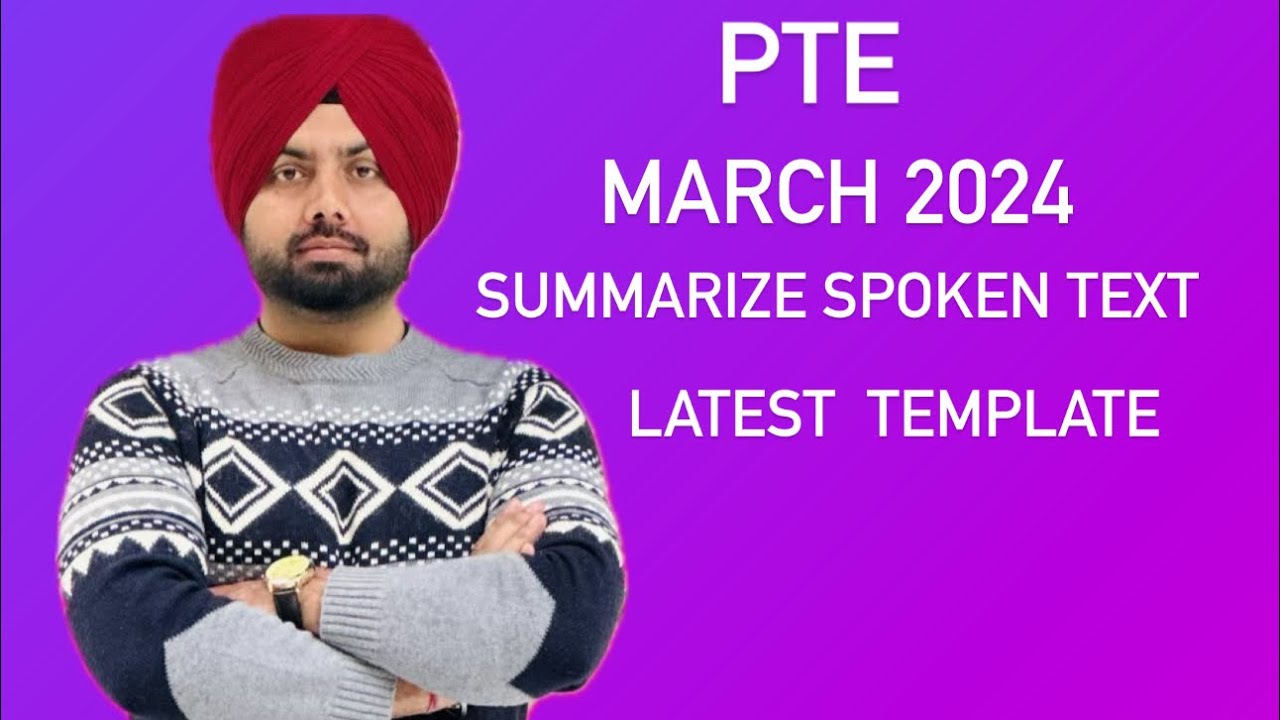 Latest PTE LISTENING SST TEMPLATE 2024 - YouTube