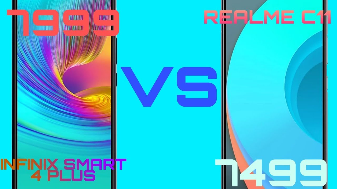 INFINIX SMART 4 PLUS VS REALME C11 | COMPARISON | BEST BUDGET PHONE UNDER 8000 | BUDGET SEGMENT ...