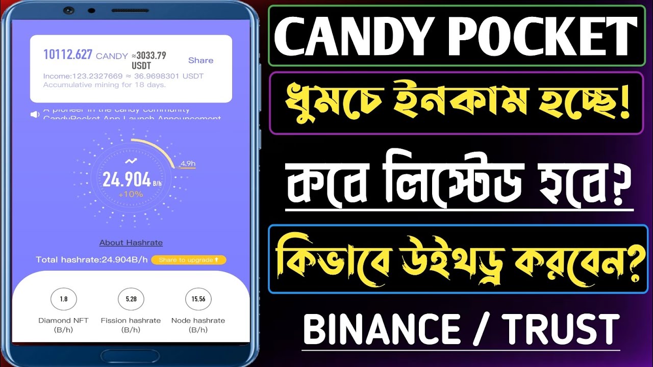 Candy Pocket Big Update || Candy Pocket Coin Listed Update 2023|| - YouTube