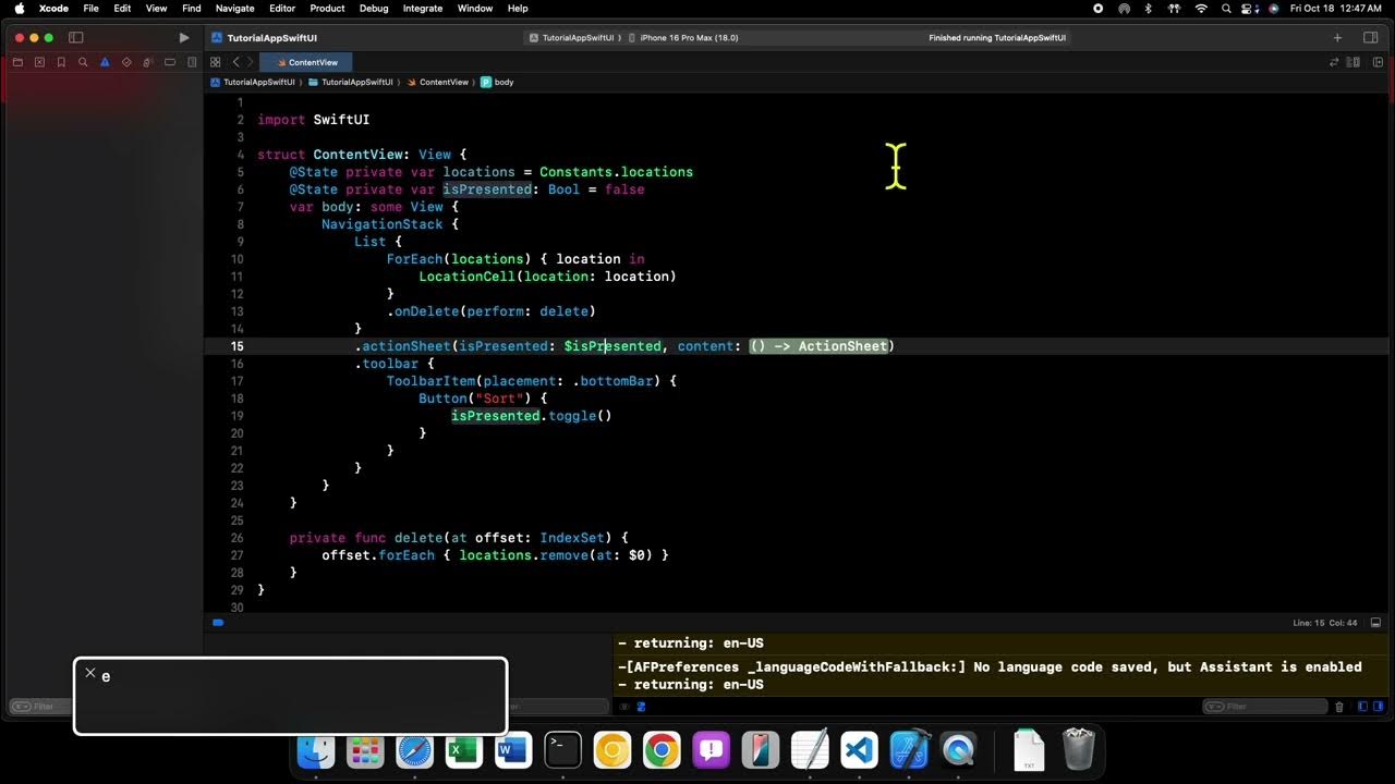 Swiftui 60 Action Sheets Youtube
