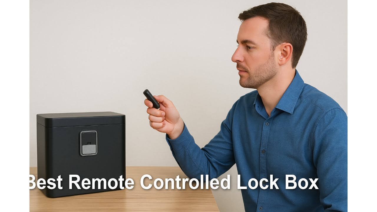 🔒 Best Remote Controlled Lock Box | Populife WiFi Lock Box for Outside ...