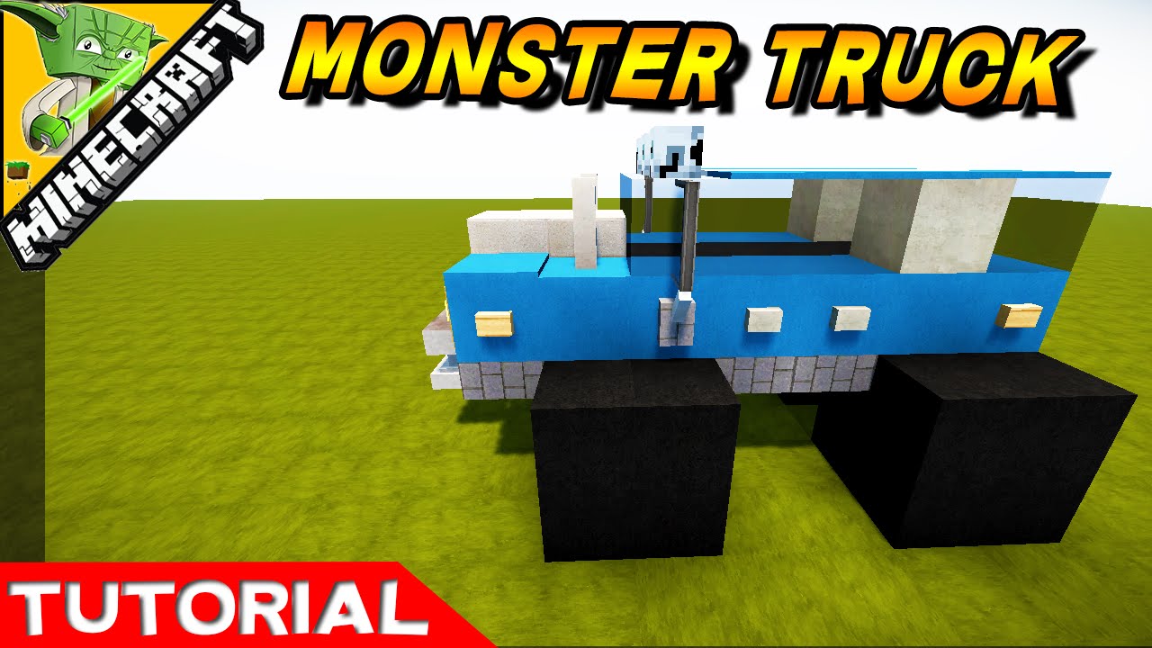 Minecraft Monster Truck | Vehicle Tutorial Tuesday - YouTube