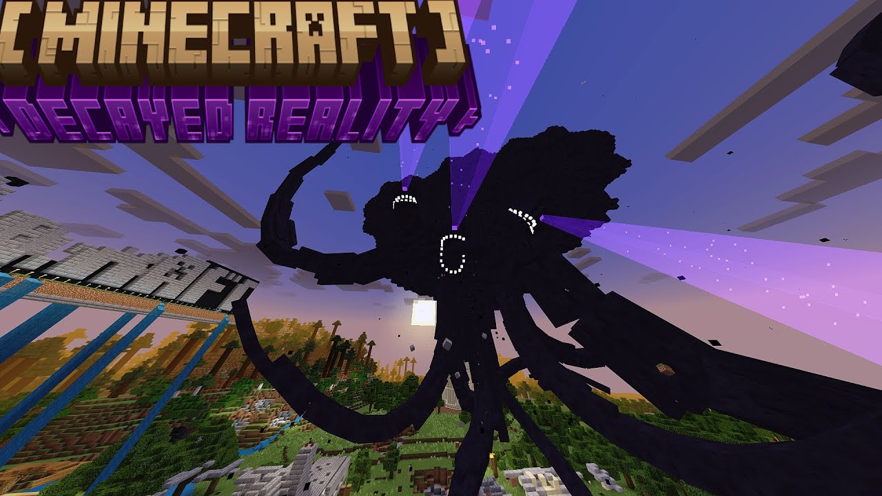 Decayed Reality Wither Storm Addon VS Tutorial Map (From 2016) - YouTube