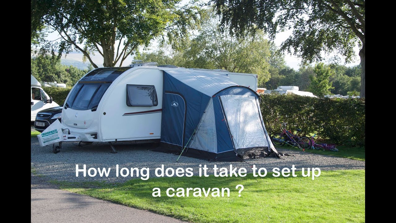 How Long Does It take to Set Up Essential Services in Caravan? - YouTube