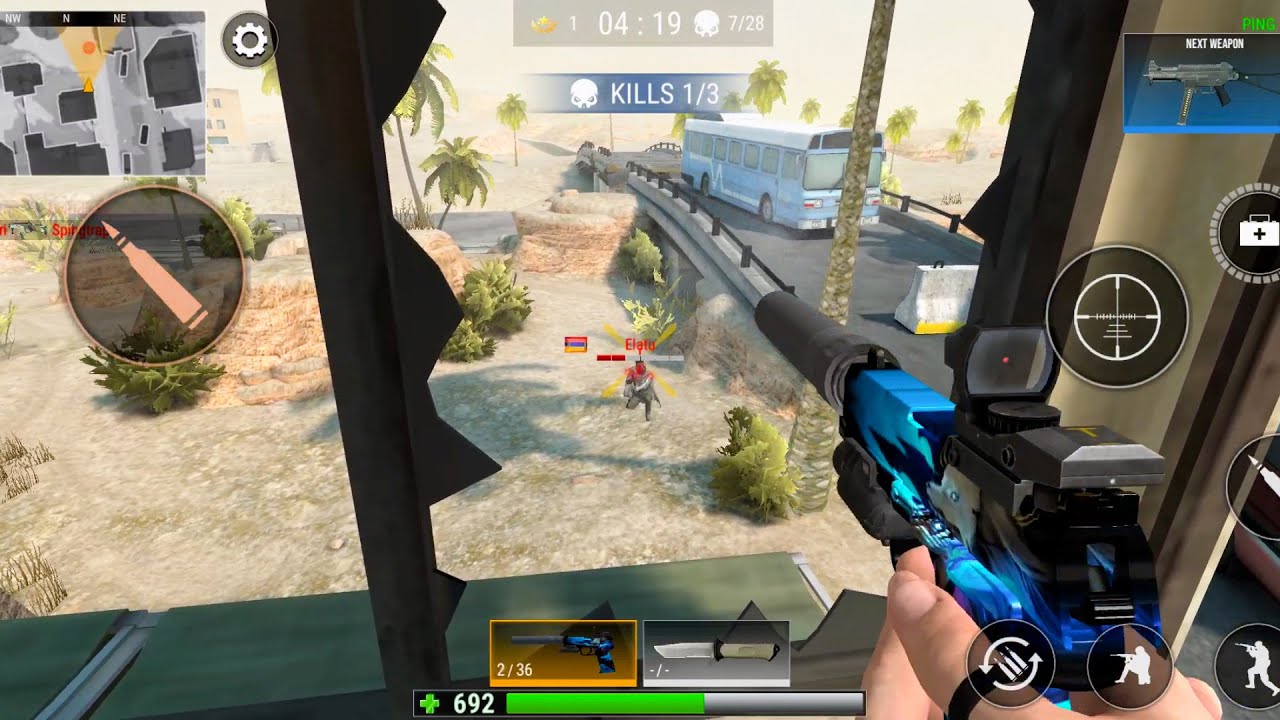 Modern Gun: Shooting Games Android Gameplay #5 - YouTube