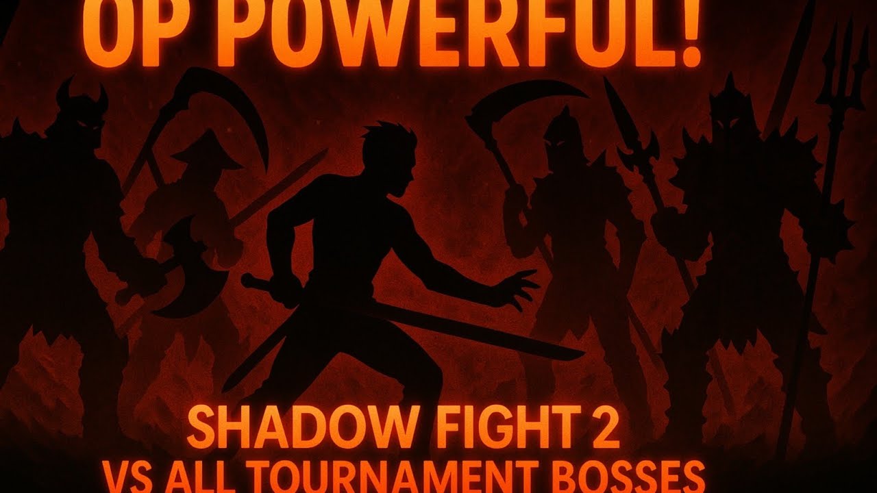 Shadow vs All Tournament Bosses 😈 | Shadow Fight 2 - YouTube