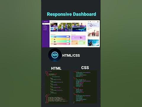#html #css #1million #1million #developer #responsive #dashboard responsive Dashboard. Web ...